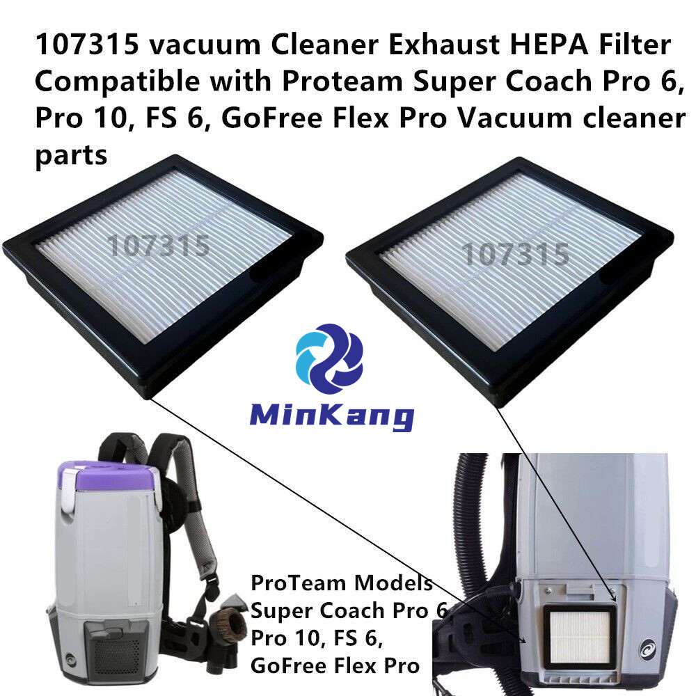 Proteam Super Coach Pro 6 진공 청소기 부품 용 모터 배기 HEPA 필터 중국 제조업체의 부품 번호 ...